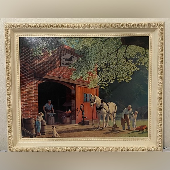 Wall Decor | Paul Detlefsen Vintage Lithographic Print | Poshmark